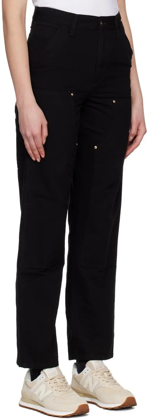 Carhartt Work In Progress Logo Patch Jeans