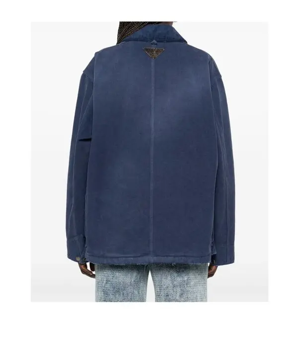 Prada Canvas Trucker Jacket