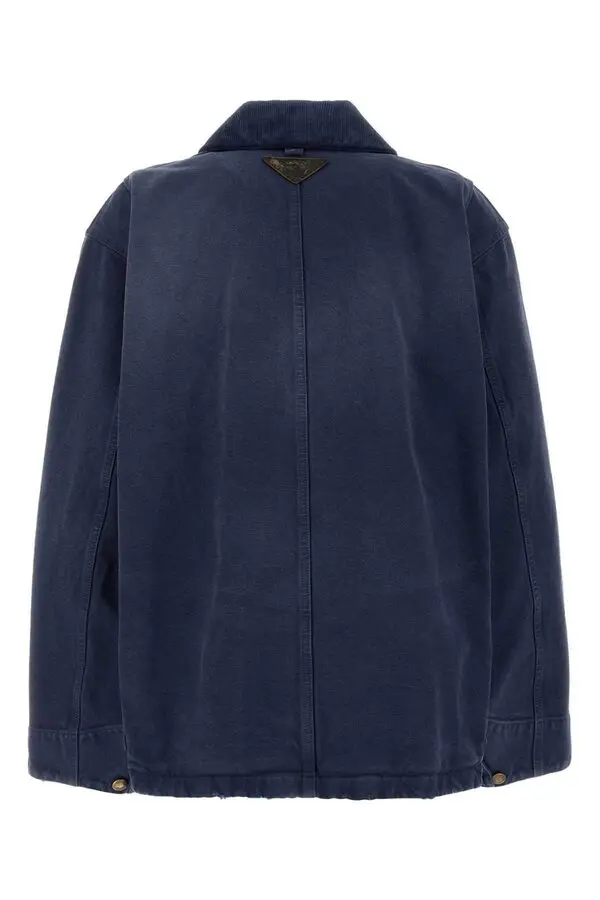 Prada Canvas Trucker Jacket