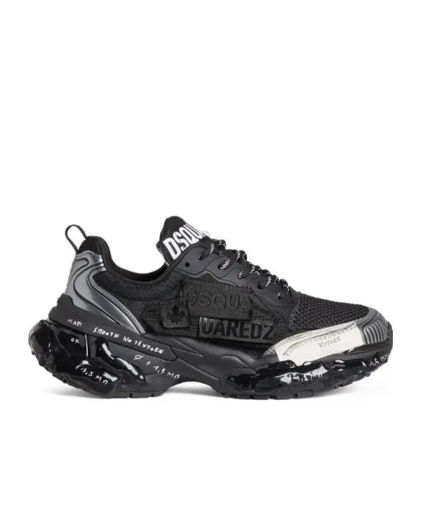 Dsquared2 Logo-patch Lace-up Sneakers