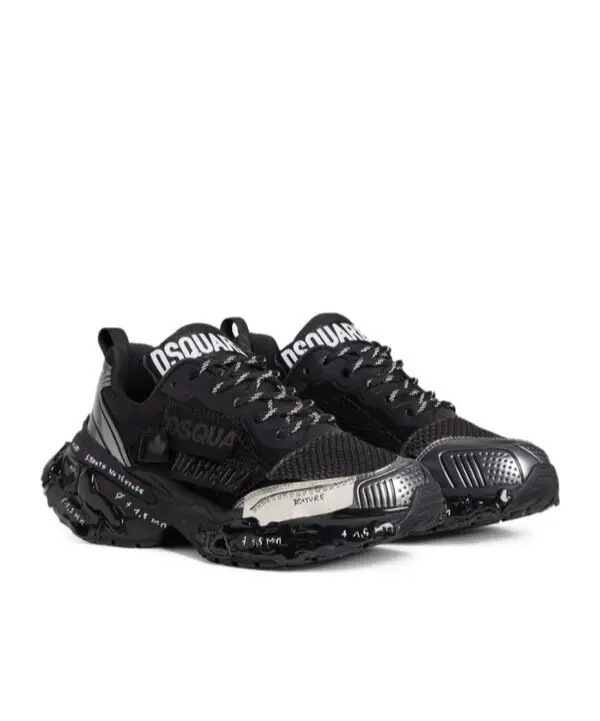 Dsquared2 Logo-patch Lace-up Sneakers
