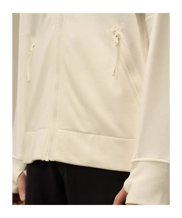 C.P. COMPANY Goggles-detailed Drawstring Zip-up Hoodie