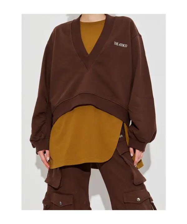 Attico Layered Sweatshirt