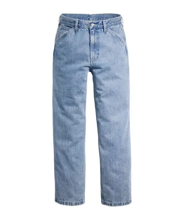 LEVI'S Logo Patch Straight-leg Jeans