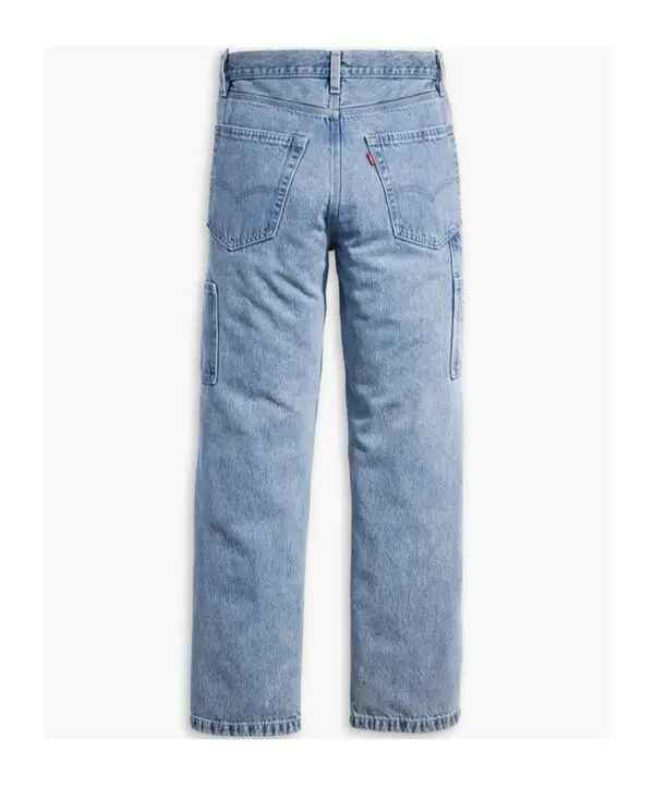 LEVI'S Logo Patch Straight-leg Jeans