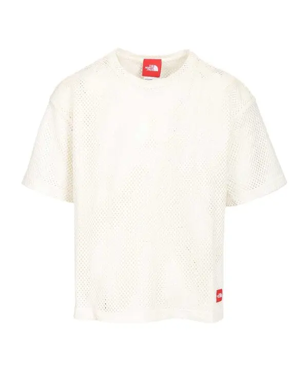 The North Face Mesh Boxy T-shirt - White
