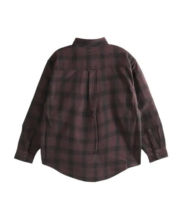 Carhartt Work In Progress Long-sleeved Curved Hem Shirt