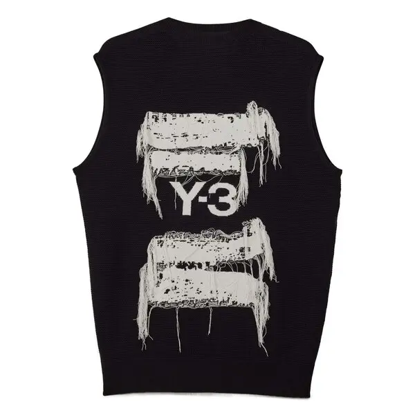 Y3 Graphic Knitted Vest
