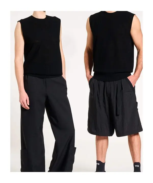 Y3 Graphic Knitted Vest