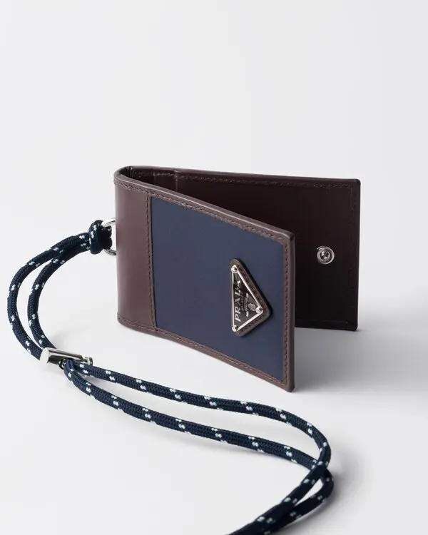 Prada Triangle-logo Cardholder