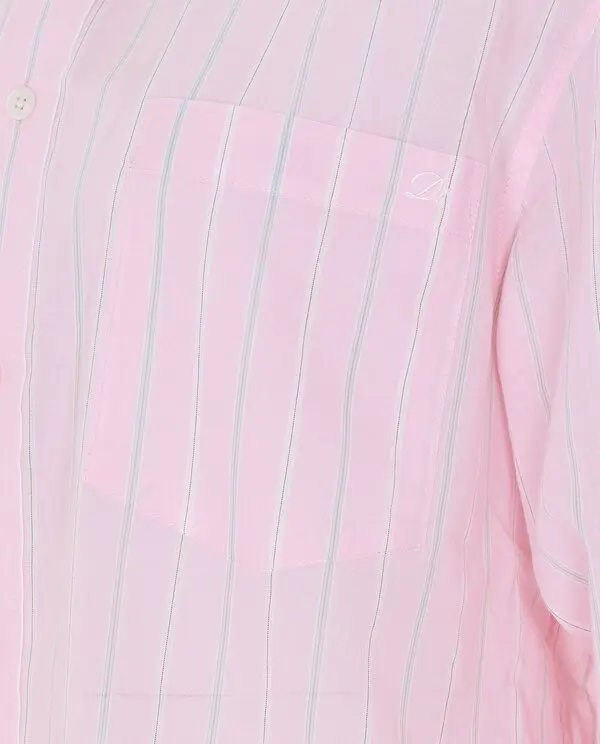 DUNST Striped Button-up Shirt