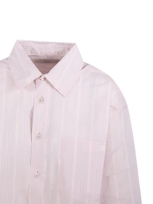 DUNST Striped Button-up Shirt