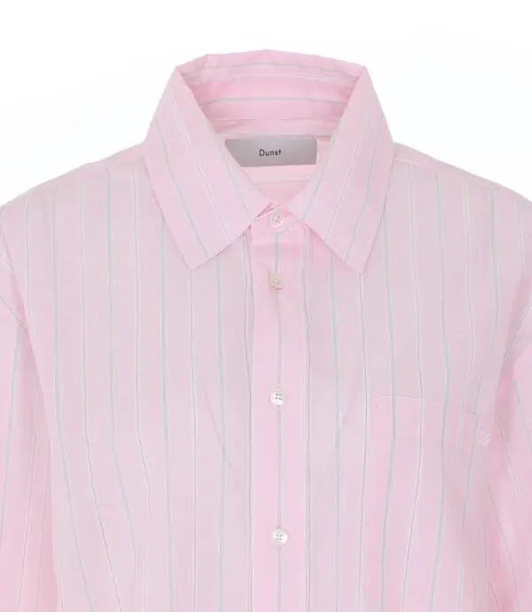 DUNST Striped Button-up Shirt