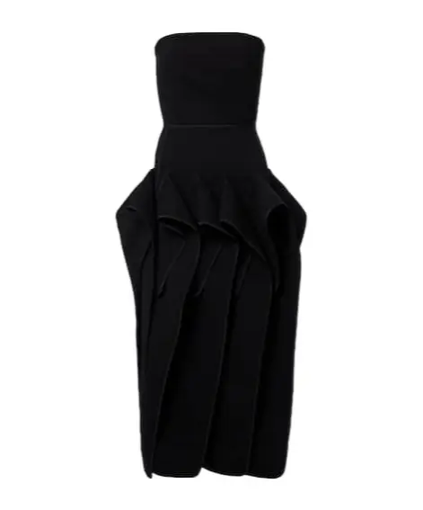 Maticevski Breakout Draped Midi Dress