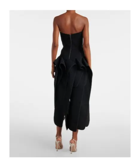 Maticevski Breakout Draped Midi Dress