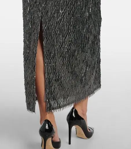 Erdem Embellished Cocktail Dress