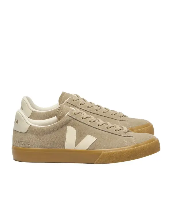 VEJA Campo Suede Low-top Sneakers - Nude