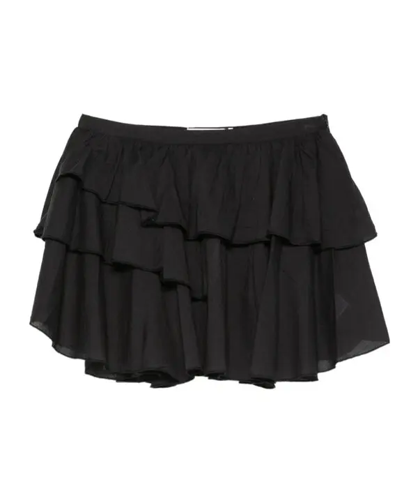 Gimaguas Elastic Waist Midi Skirt