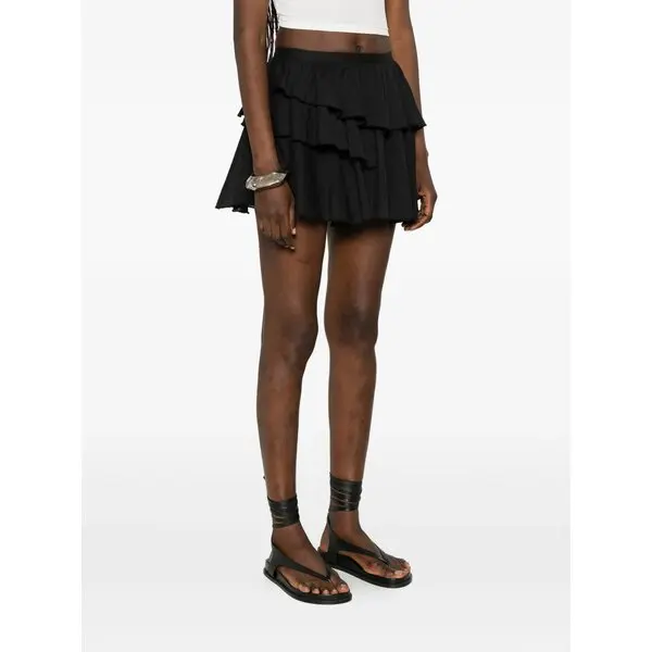 Gimaguas Elastic Waist Midi Skirt