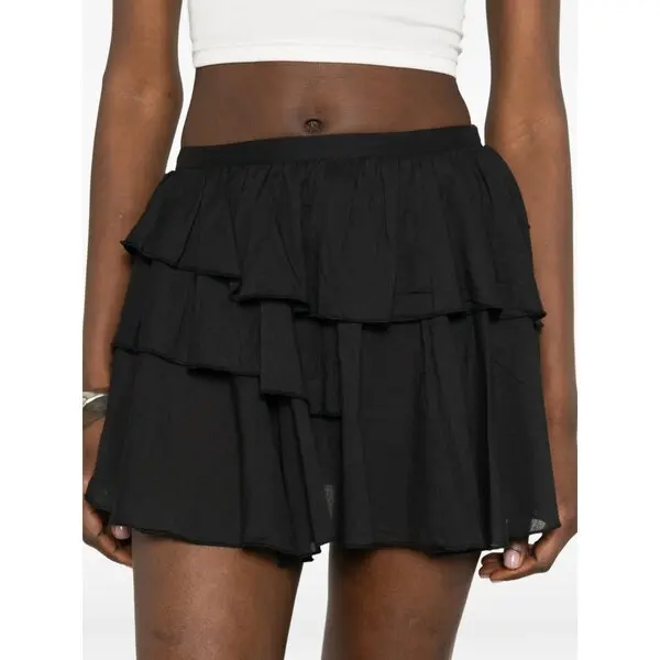 Gimaguas Elastic Waist Midi Skirt