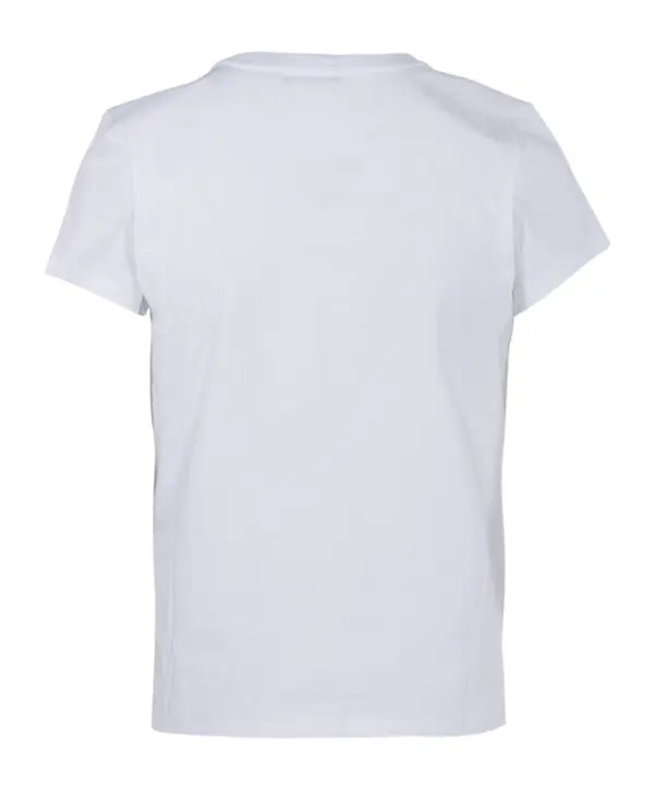Polo Ralph Lauren Crewneck T-shirt With Embroidered Logo - White