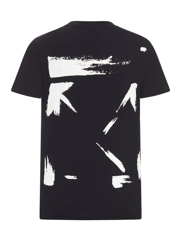 Off-White Brush Arrow Crewneck T-shirt