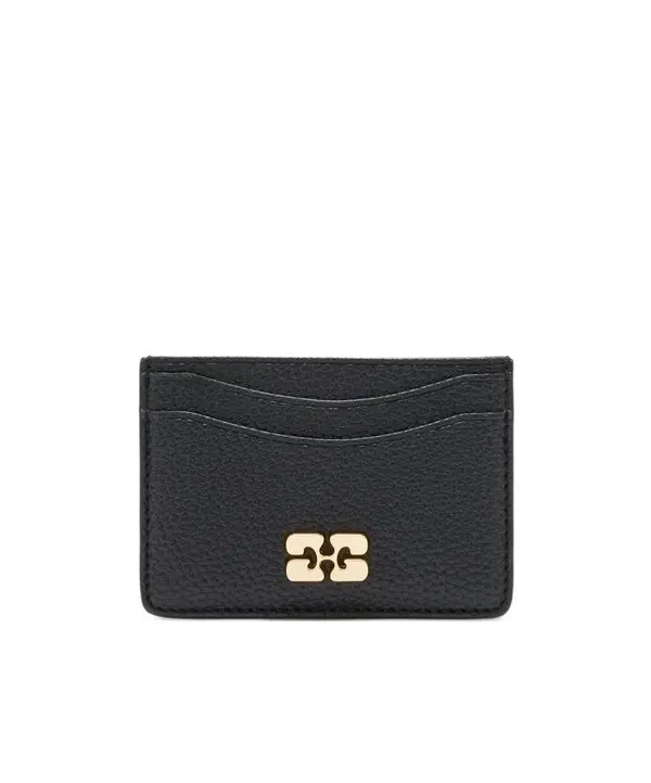 GANNI Logo Engraved Card Holder