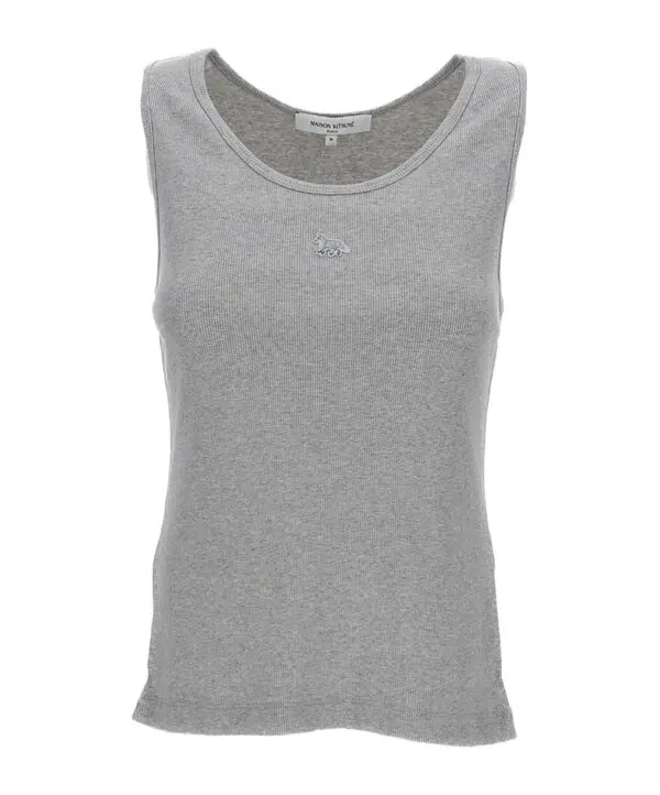Maison Kitsuné Baby Fox Ribbed Tank Top