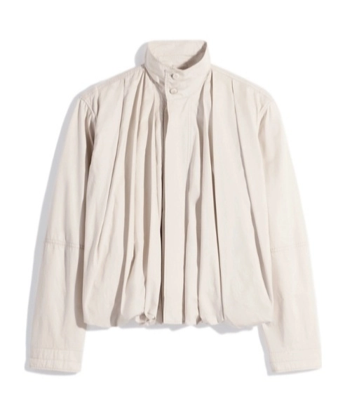 LEMAIRE Soft Pleated Jacket - Jasmine