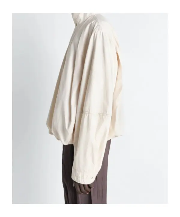 LEMAIRE Soft Pleated Jacket - Jasmine