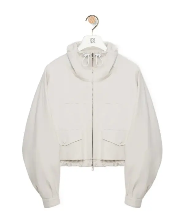 Loewe Layered Drawstring-hem Jacket