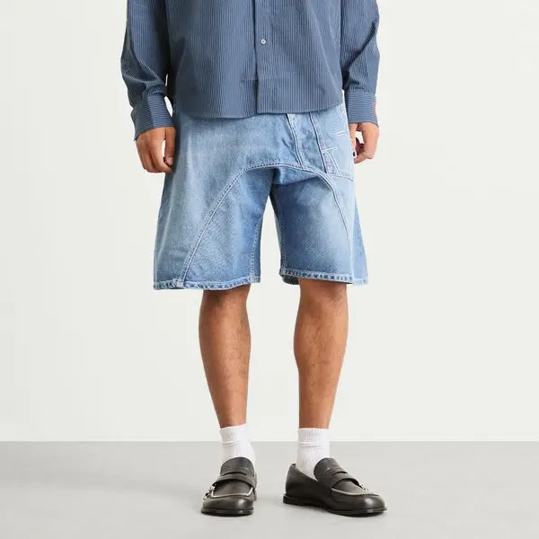 J.W.ANDERSON Anchor-detail Denim Shorts