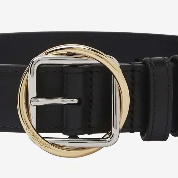 Jacquemus Logo Engraved Buckle Belt