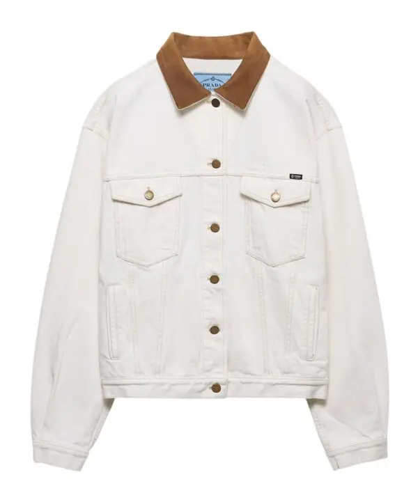 Prada Old Denim Blouson Jacket