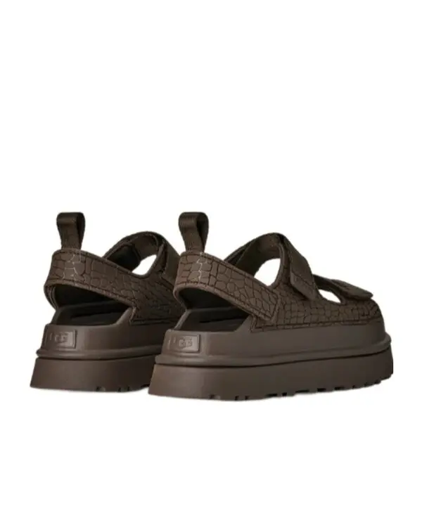 UGG Goldenglow Embossed Platform Sandals