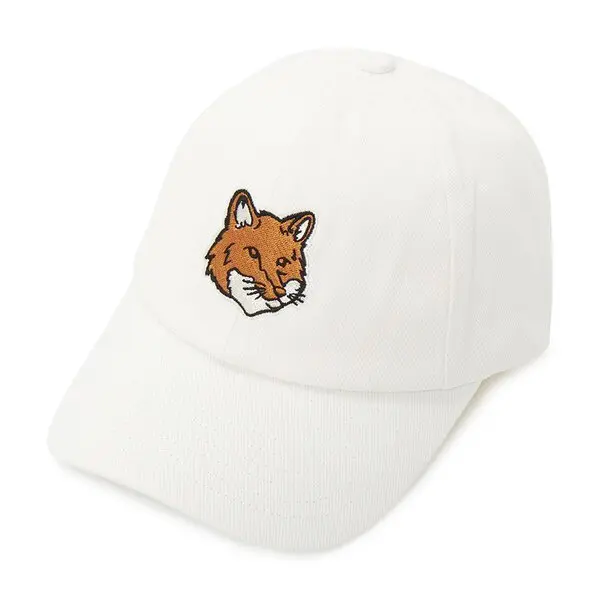 Maison Kitsuné Embroidered-logo Patch Cap