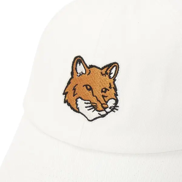 Maison Kitsuné Embroidered-logo Patch Cap