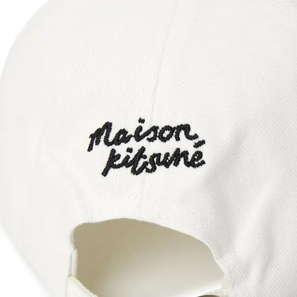 Maison Kitsuné Embroidered-logo Patch Cap