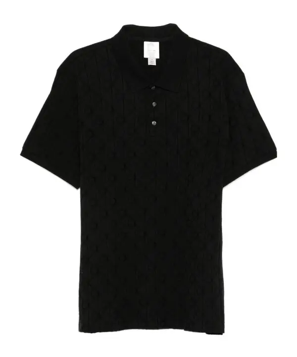 Calvin Klein Short-sleeved Polo Shirt - Black