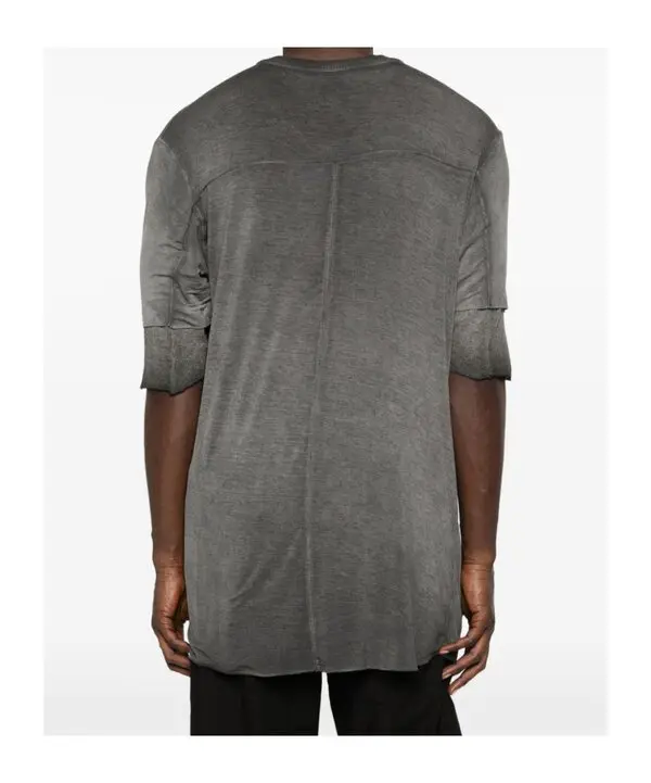 THOM KROM Longline Panel T-shirt