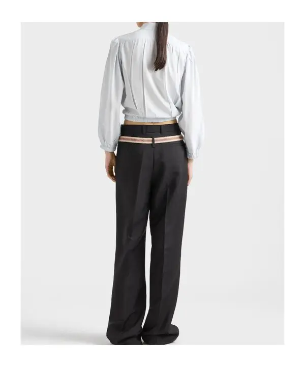 Prada Crepe De Chine Shirt
