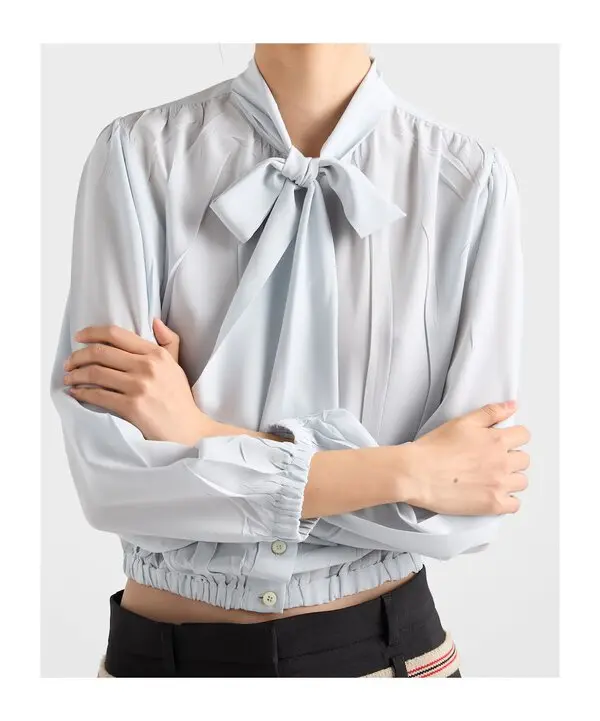Prada Crepe De Chine Shirt