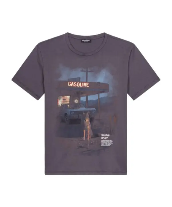 DONDUP Graphic Printed T-shirt - Black