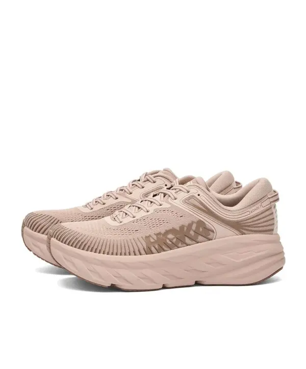 Hoka One One Bondi 7 Cushioned Running Shoes