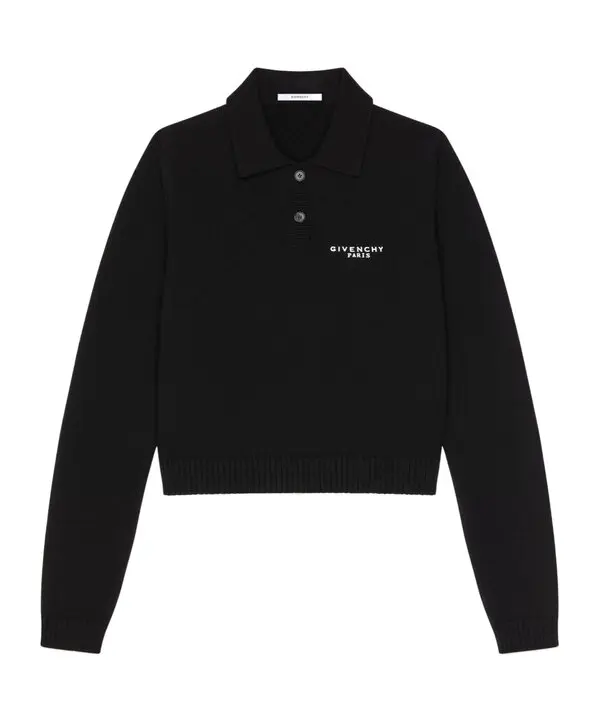 Givenchy Polo In Wool And Cashmere