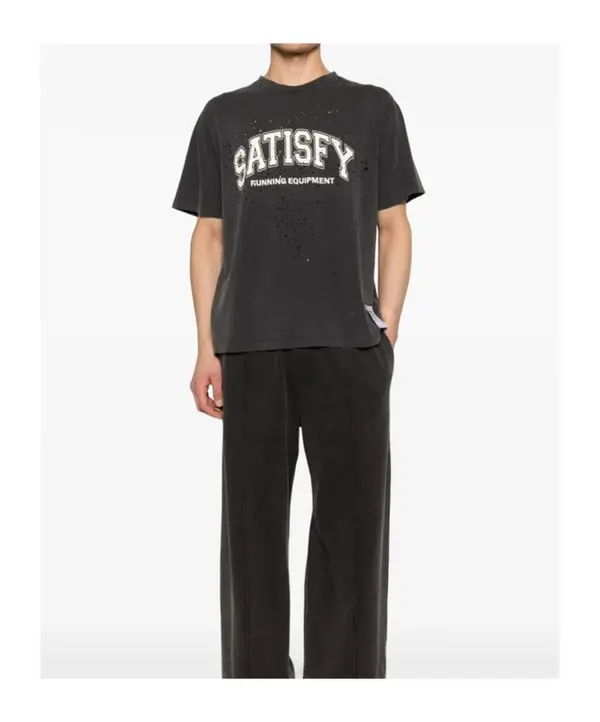 Satisfy Mothtech Distressed Logo T-shirt
