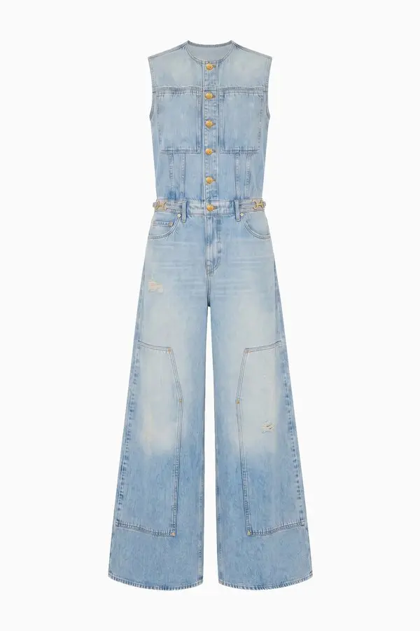 Ulla Johnson The Esme Denim Jumpsuit