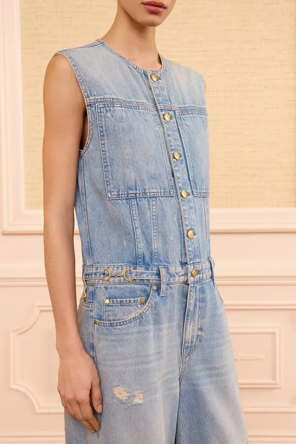 Ulla Johnson Esme Denim Jumpsuit