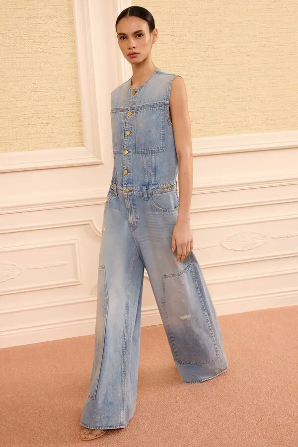 Ulla Johnson Esme Denim Jumpsuit