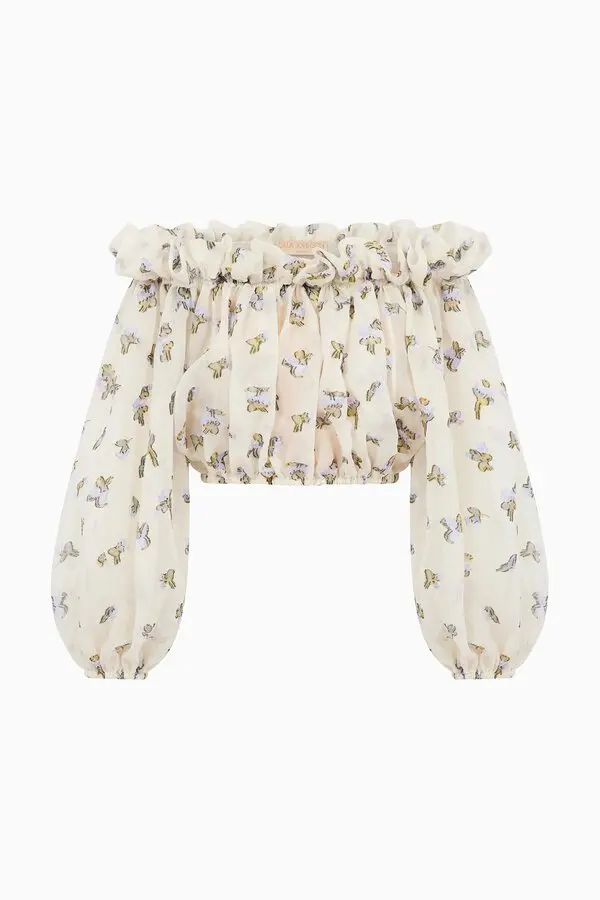 Ulla Johnson Ondine Organza Blouse
